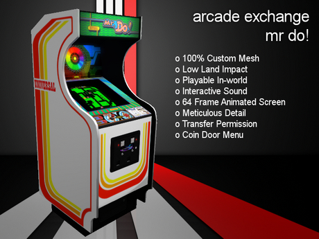 Second Life Marketplace - [AMG] - Arcade Exchange - Mr Do!